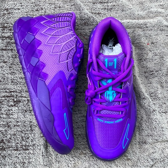 Puma | Shoes | Puma Lamelo Ball Mb Purple Queen City Men 37723710 Brand ...